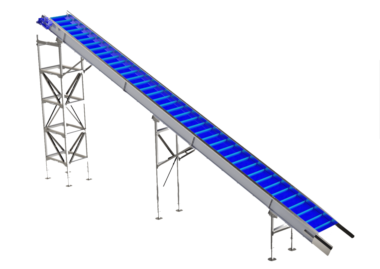 Conveyors & Elevators | Food Grade PVC Belting | HJV Engineering