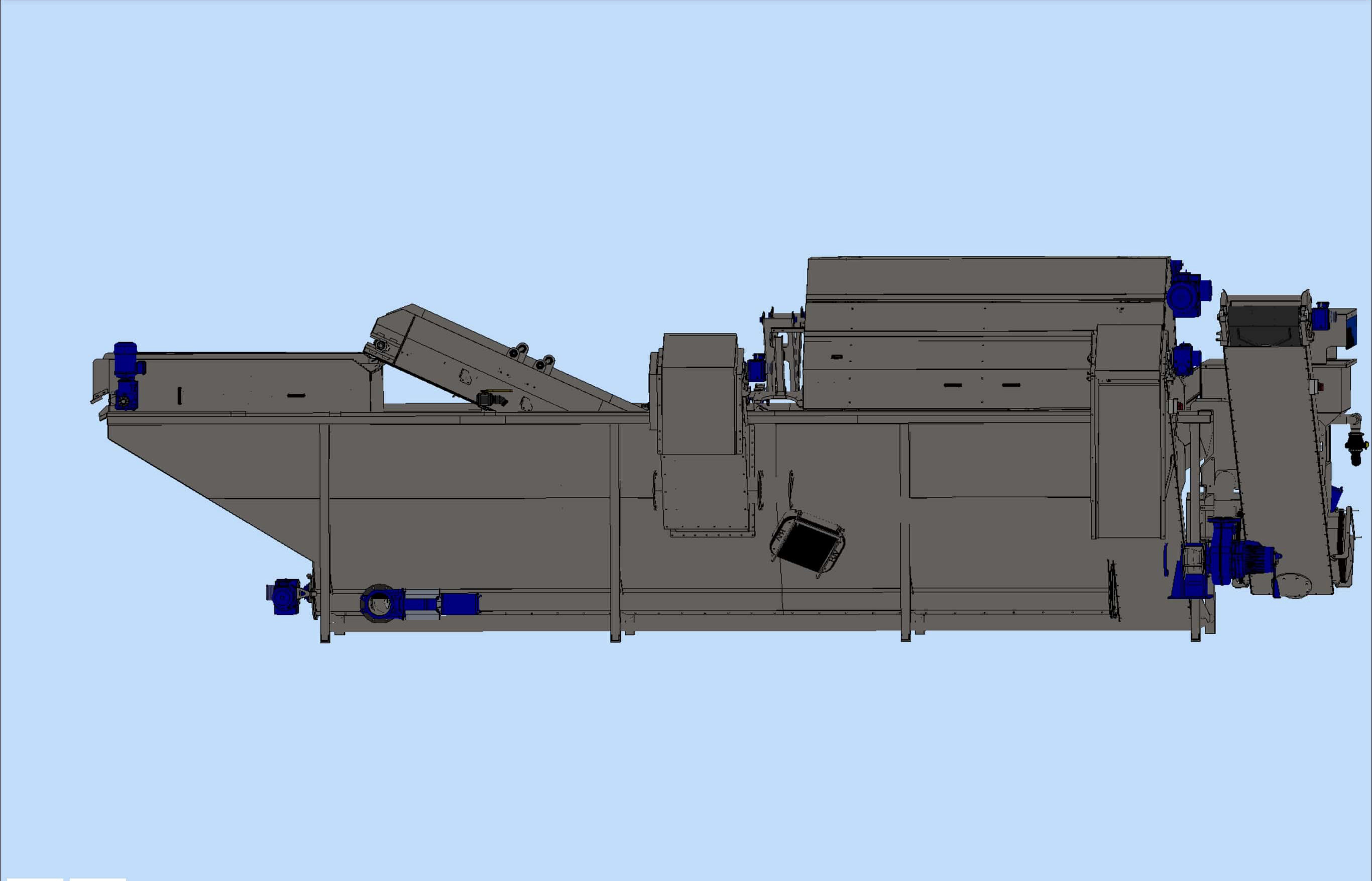 Combi Washer | HJV Engineering | Destoning | Washing | Sludge Removal