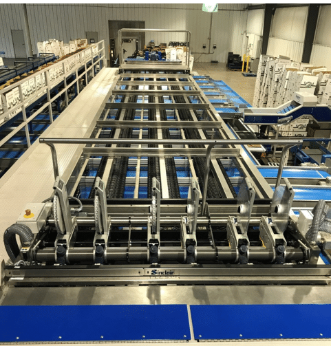 Optical Sorting | Electronic Sizing Sidewinder | HJV Engineering